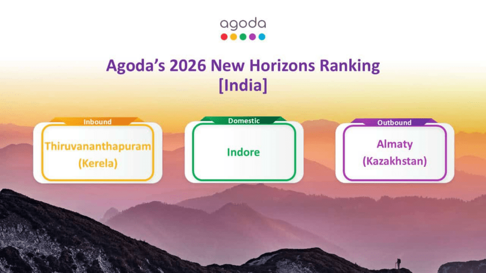 Agoda Reveals Top 3 Emerging Travel Destinations for Indian Travellers ...